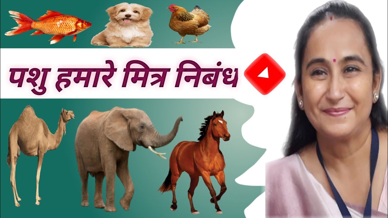 पशु हमारे मित्र निबंध,pashu hamare mitra nibandh - YouTube