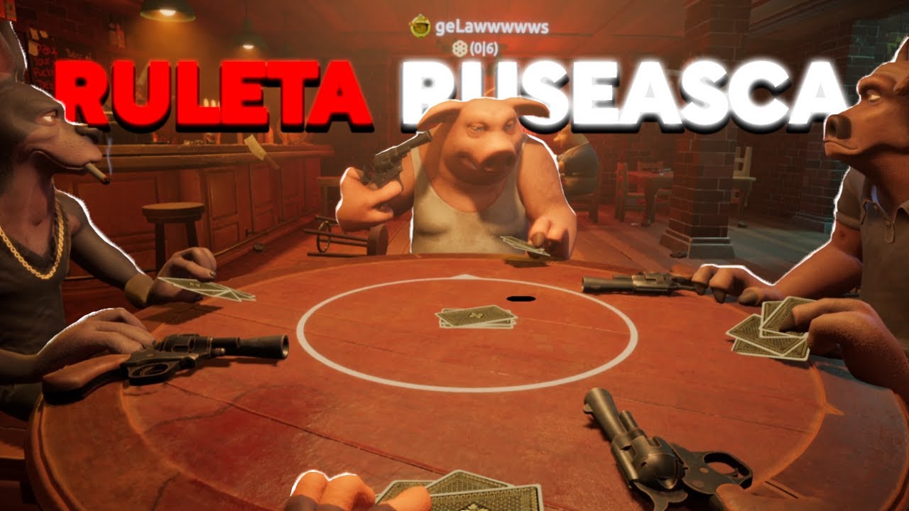 RULETA RUSEASCA intr-un BAR cu ANIMALE | Liar's Bar - YouTube