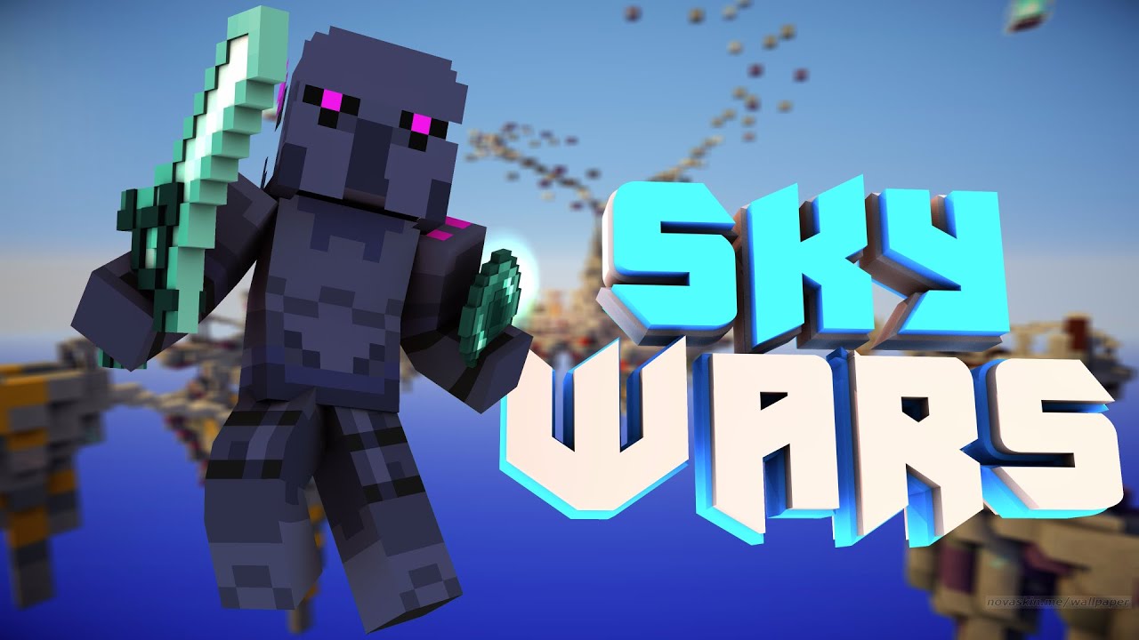 UN NOOB EN SKYWARS!!" (SKIN DEL PEKKA) -Minecraft 1.9 - YouTube
