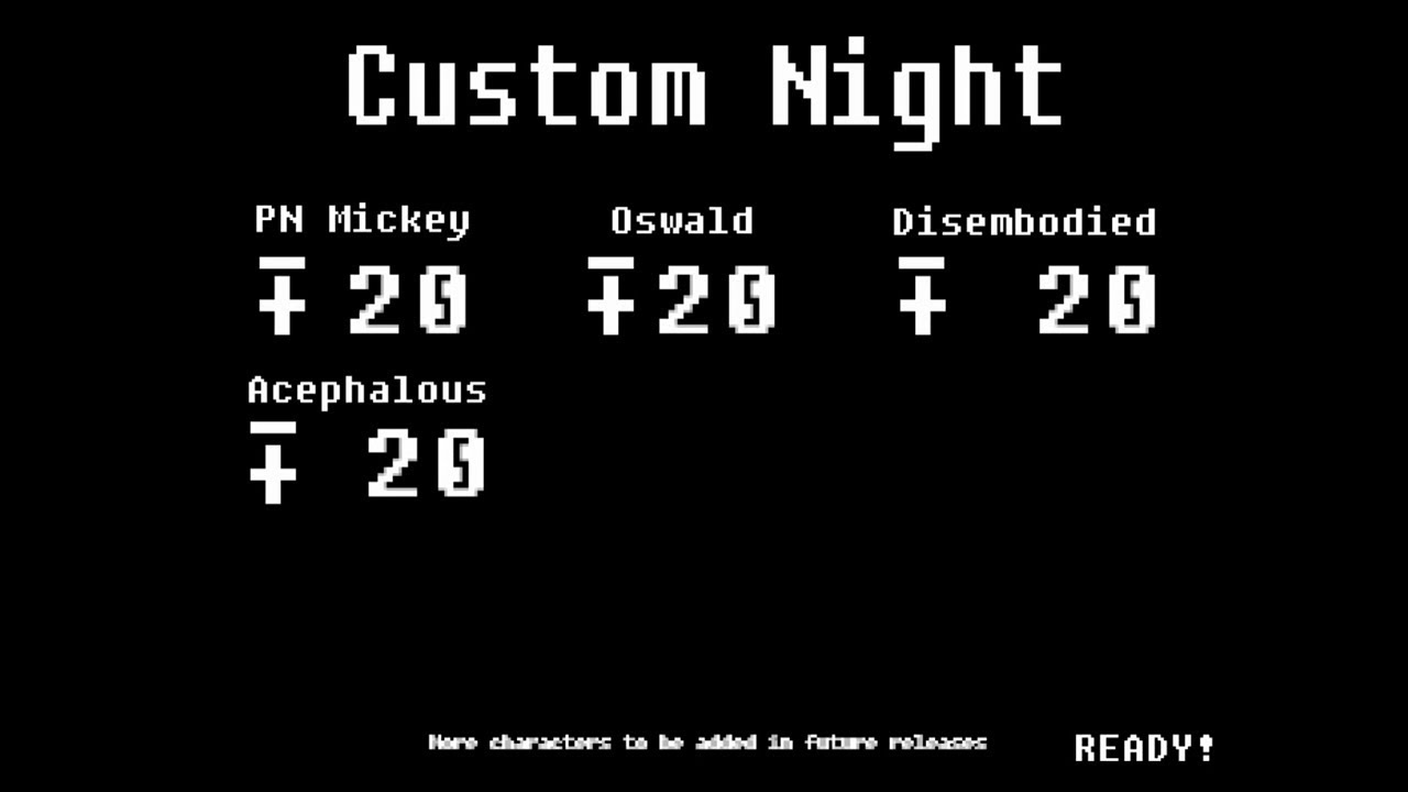 Trying the custom night on FNATI Found - YouTube