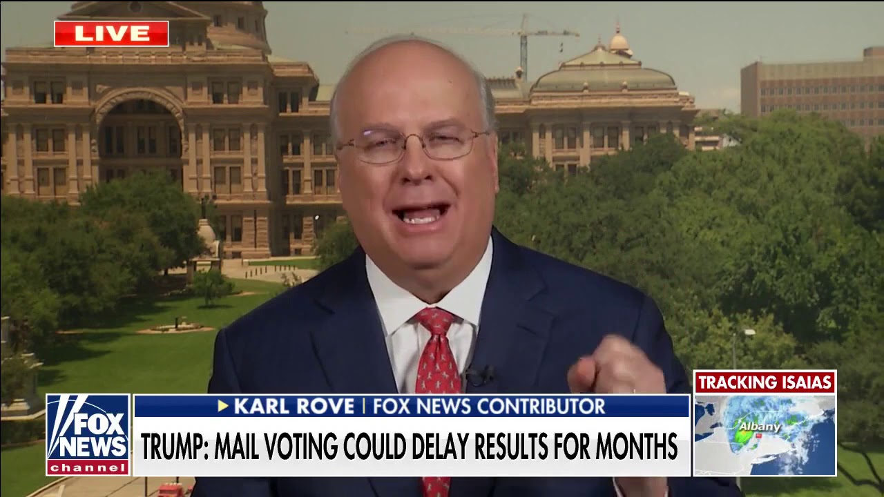 Karl Rove on Biden campaign's Texas push, battle over 2020 mail in ...
