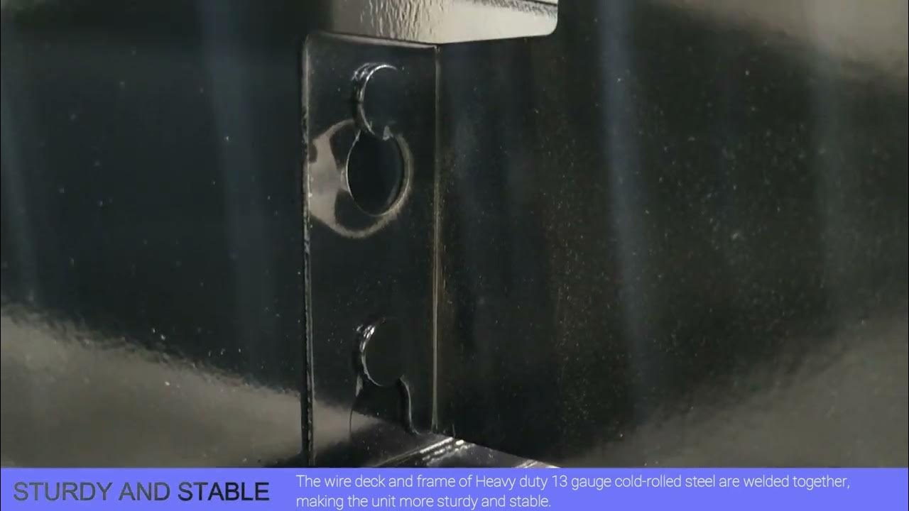 Smart Storage Solutions Ceiling Mount Storage Rack - YouTube