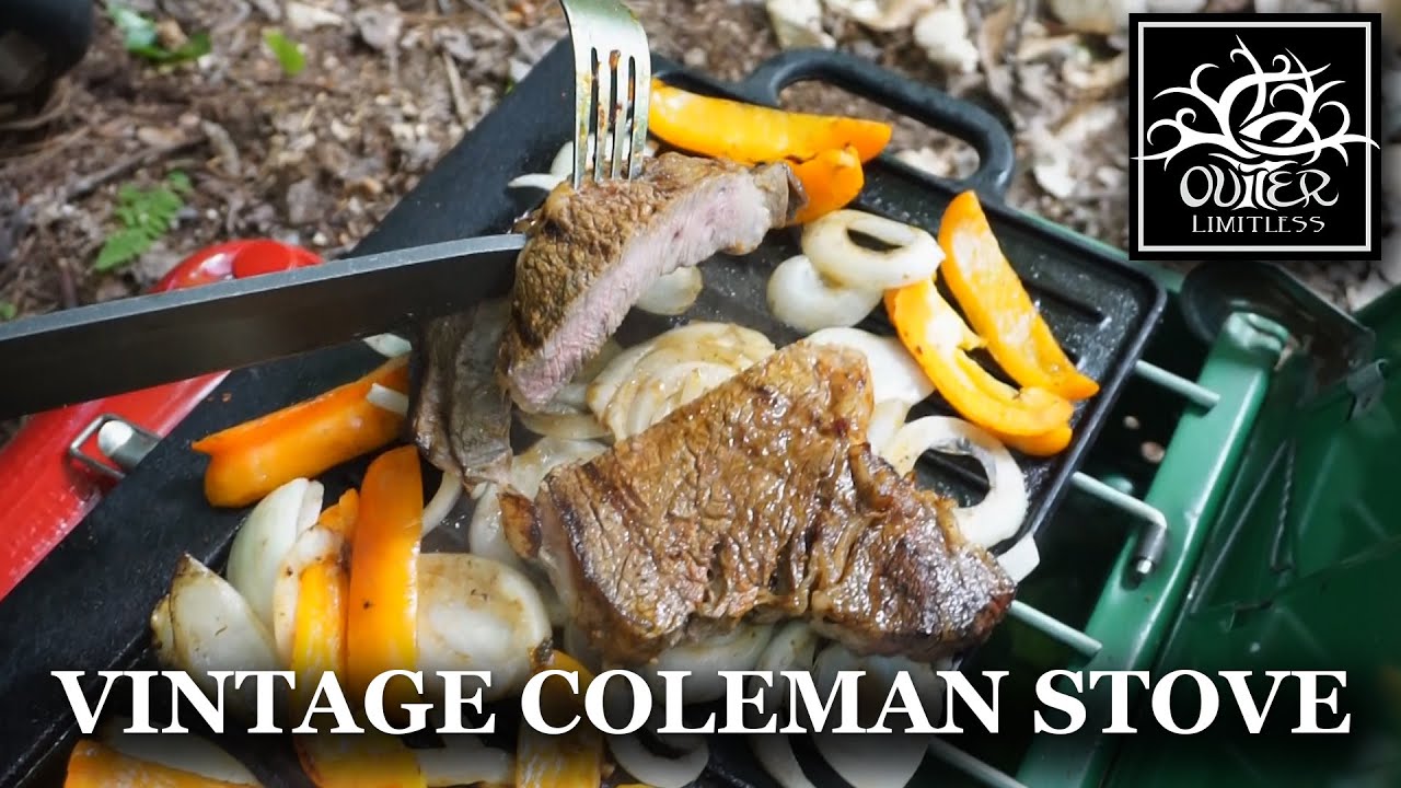 Cooking in the Bush...with a Vintage Coleman Stove! - YouTube