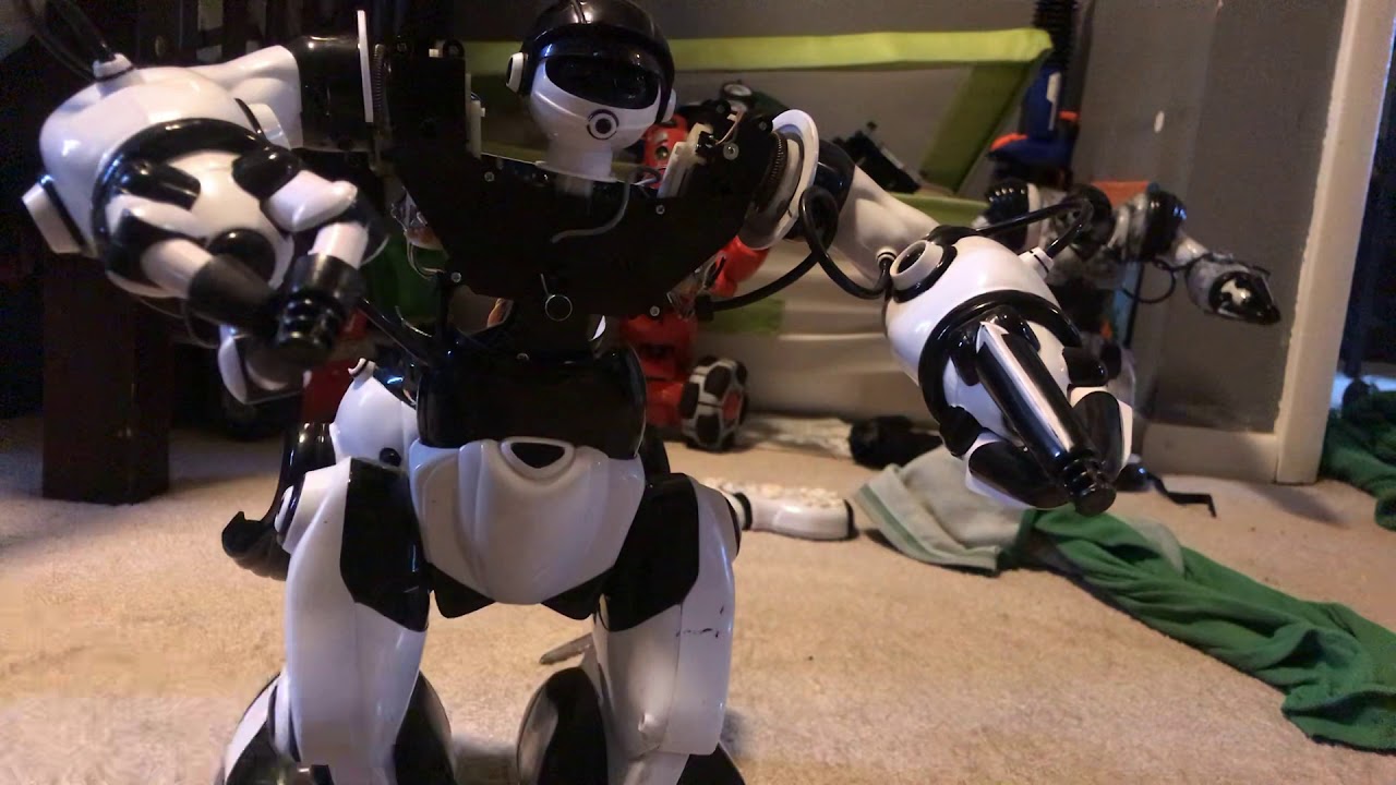 How to fix snapped waist spring on ROBOSAPIEN V1 - YouTube