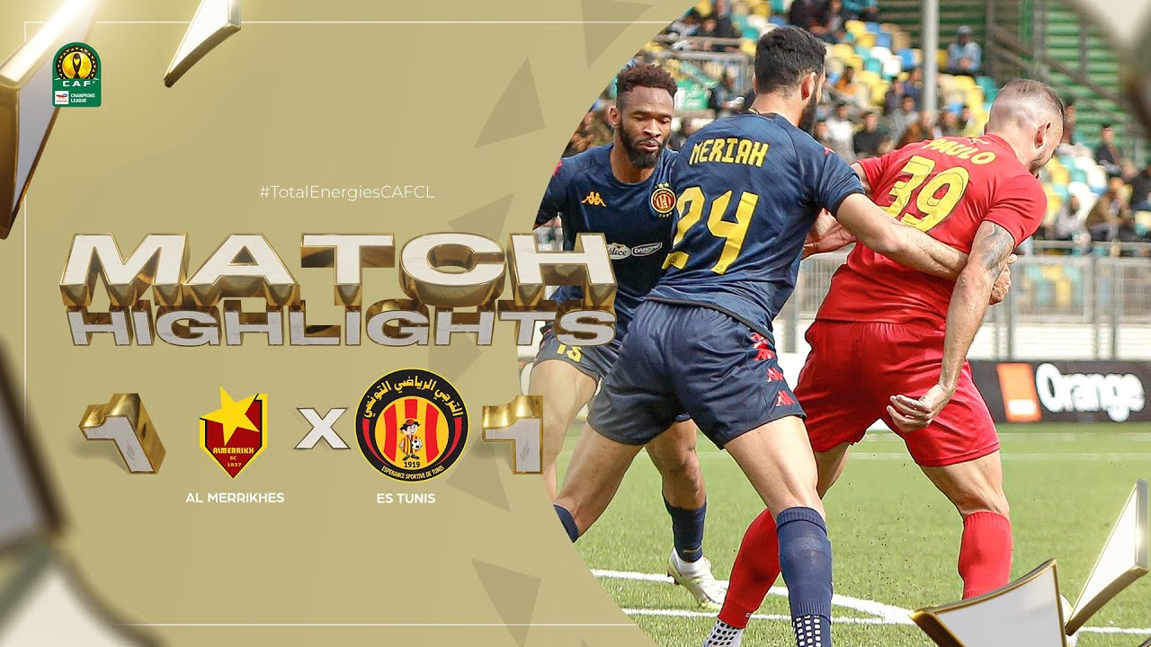 HIGHLIGHTS | Al Merrikh 🆚 ES Tunis | Matchday 5 | 2022/23 # ...