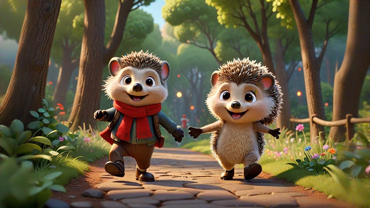 The Happy Hedgehog March | Animal Song for Kids | Fun Nursery Rhymes ...