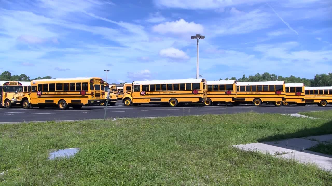 School District of Lee County tackling bus driver shortage - YouTube