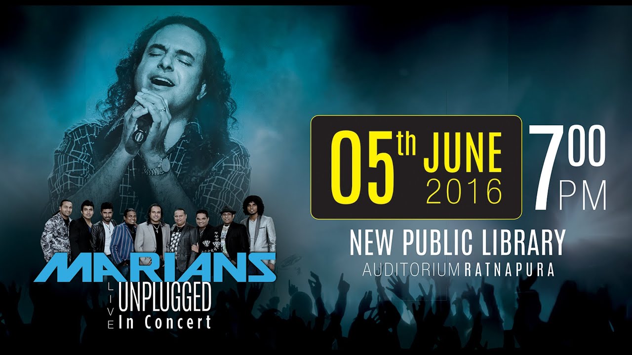 Marians Unplugged Live in Concert Ratnapura 2016 - Shaa FM - YouTube