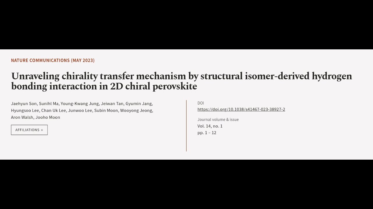 Unraveling chirality transfer mechanism by structural isomer-derived ...