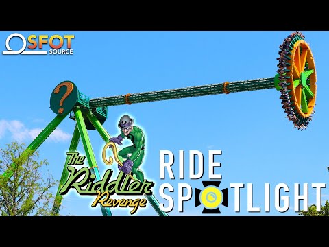 Ride Spotlight - The Riddler Revenge at Six Flags Over Texas - YouTube