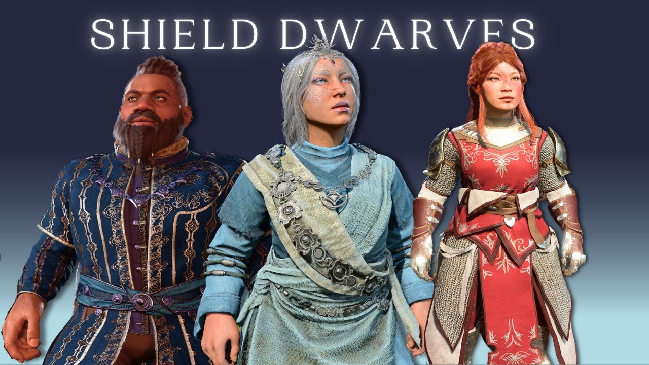 | Baldur's Gate 3 | Character Roleplay Builds: Shield Dwarves - YouTube
