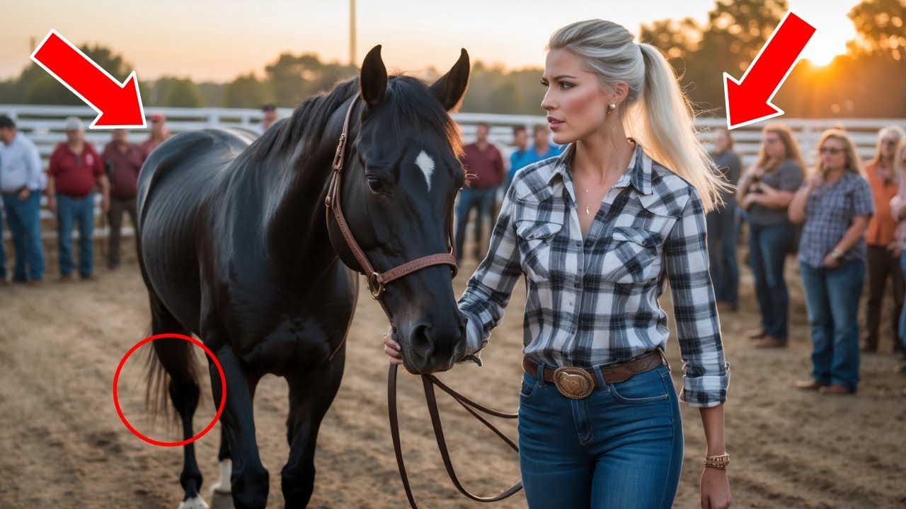 WEAK HORSE IS REJECTED AT AUCTION, A GIRL BUYS HIM AND MAKES HIM A ...