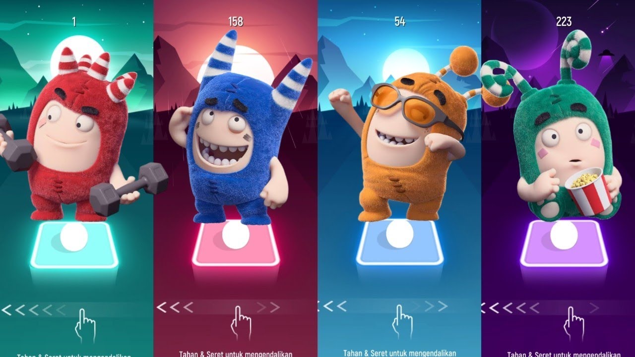 Oddbods Zee 🎶 Oddbods Fuse 🎶 Oddbods Bubbles 🎶 Oddbods Jeff ♥️ Who The ...