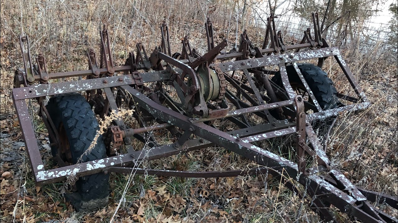 New field cultivator and shop stuff - YouTube