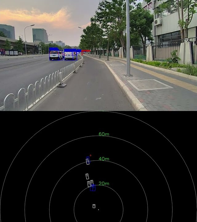 2.5D object detection + bev display (to make wheel point visible, need ...