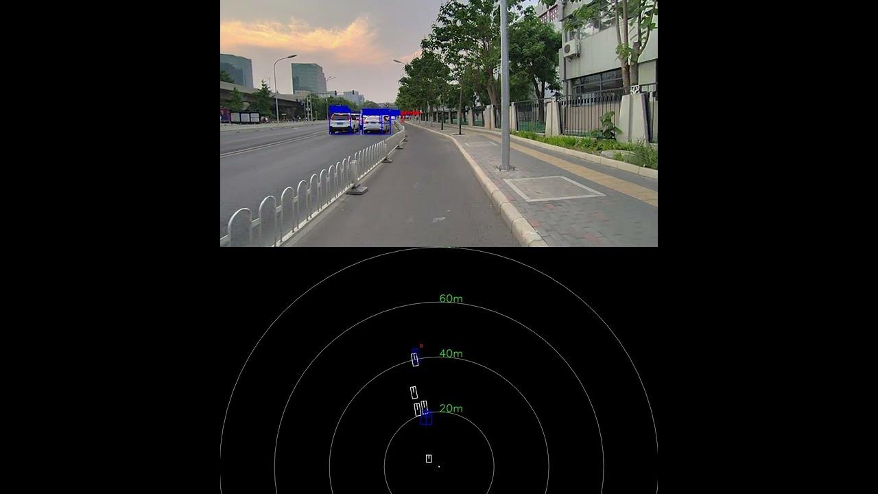 2.5D object detection + bev display (to make wheel point visible, need ...
