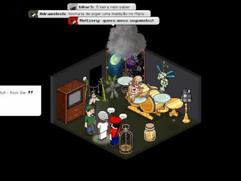 MARIO E LUÍGI NO TERREIRO DE MACUMBA HABBO ( Pat 1 ) - YouTube