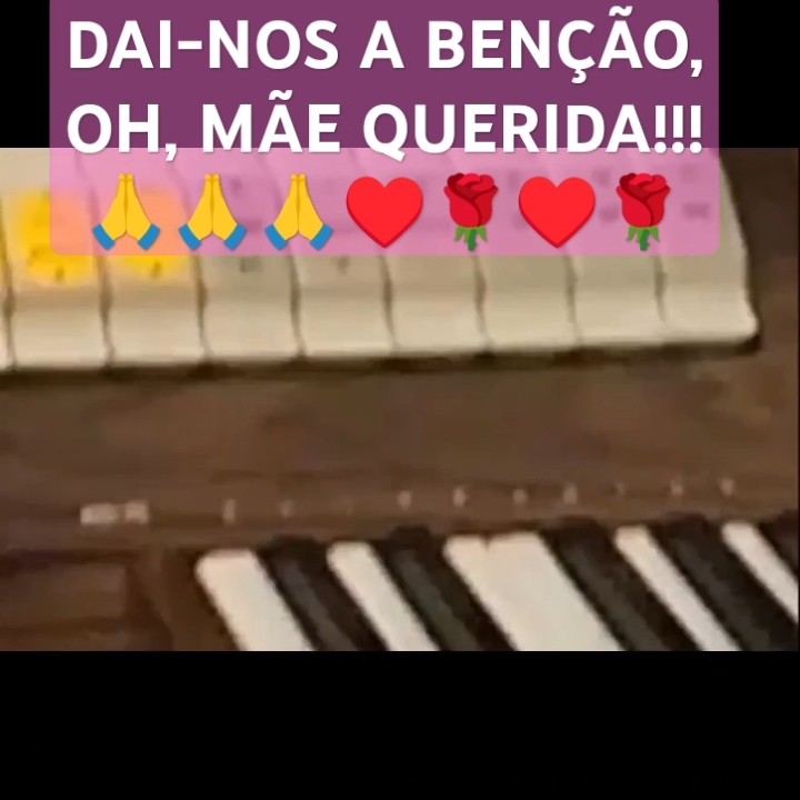 🙏♥️DAI-NOS A BENÇÃO, Ó MÃE QUERIDA🌹CORAL DA PARÓQUIA N. S. APARECIDA ...