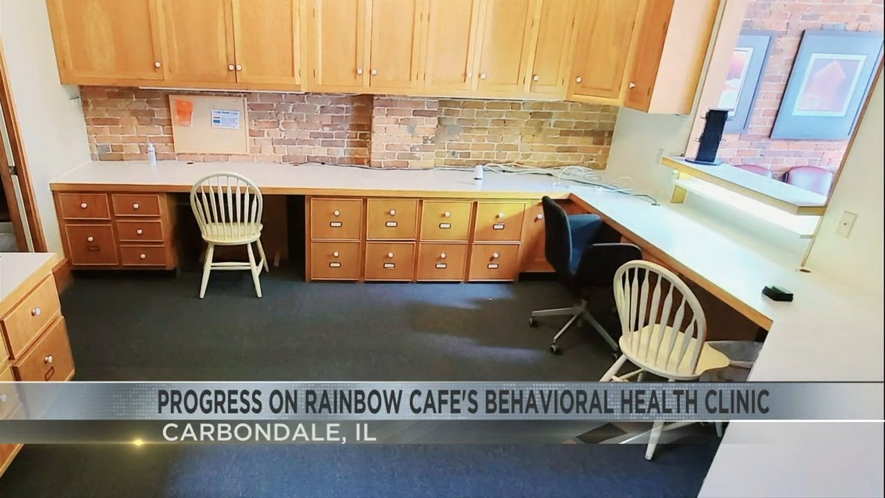 Rainbow Café in Carbondale Gives Us Sneak Peak at Expansion - YouTube