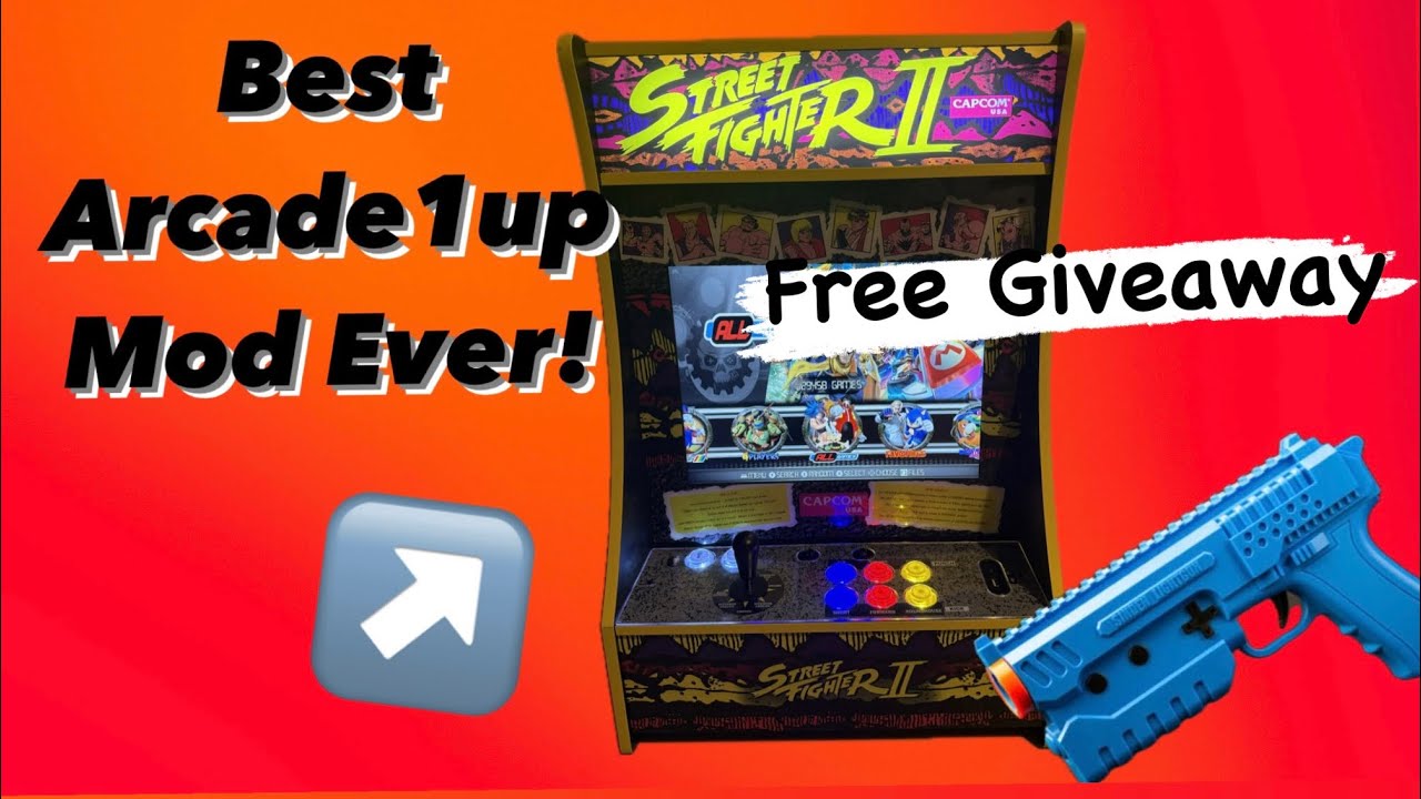 Best Arcade1up Mod Ever! 🔥GIVEAWAY🔥 Plug n Play Anyone Can Do (2024 ...