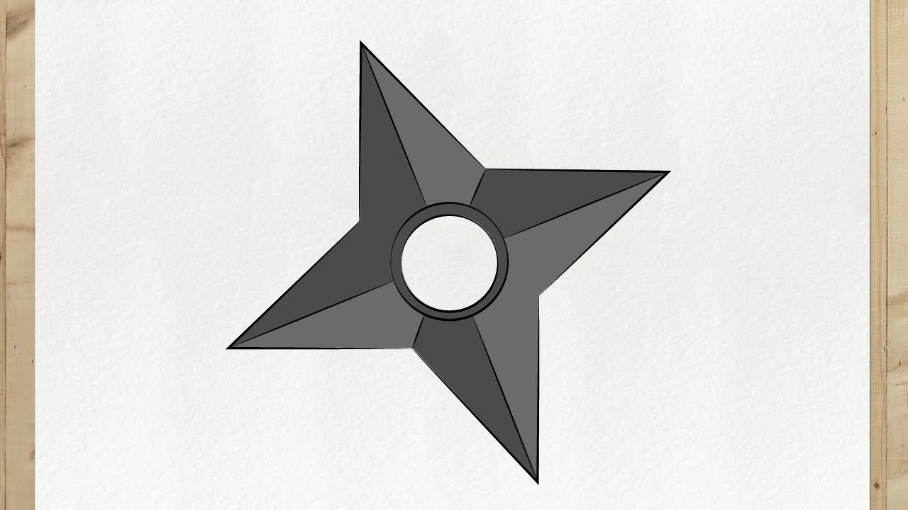 Come Disegnare SHURIKEN ⭐ | Naruto | Tutorial Disegno | PrimoDisegni ...
