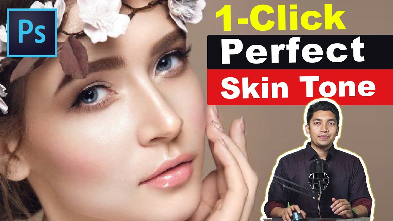 How to Fix and Change skin tone Color in Photoshop - YouTube