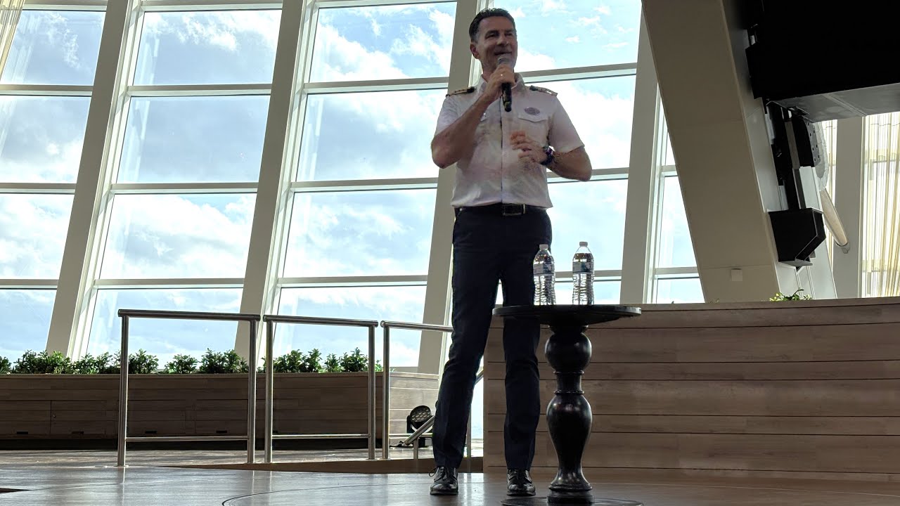 Royal Caribbean Odyssey of the Seas: Captain's Corner with Captain ...