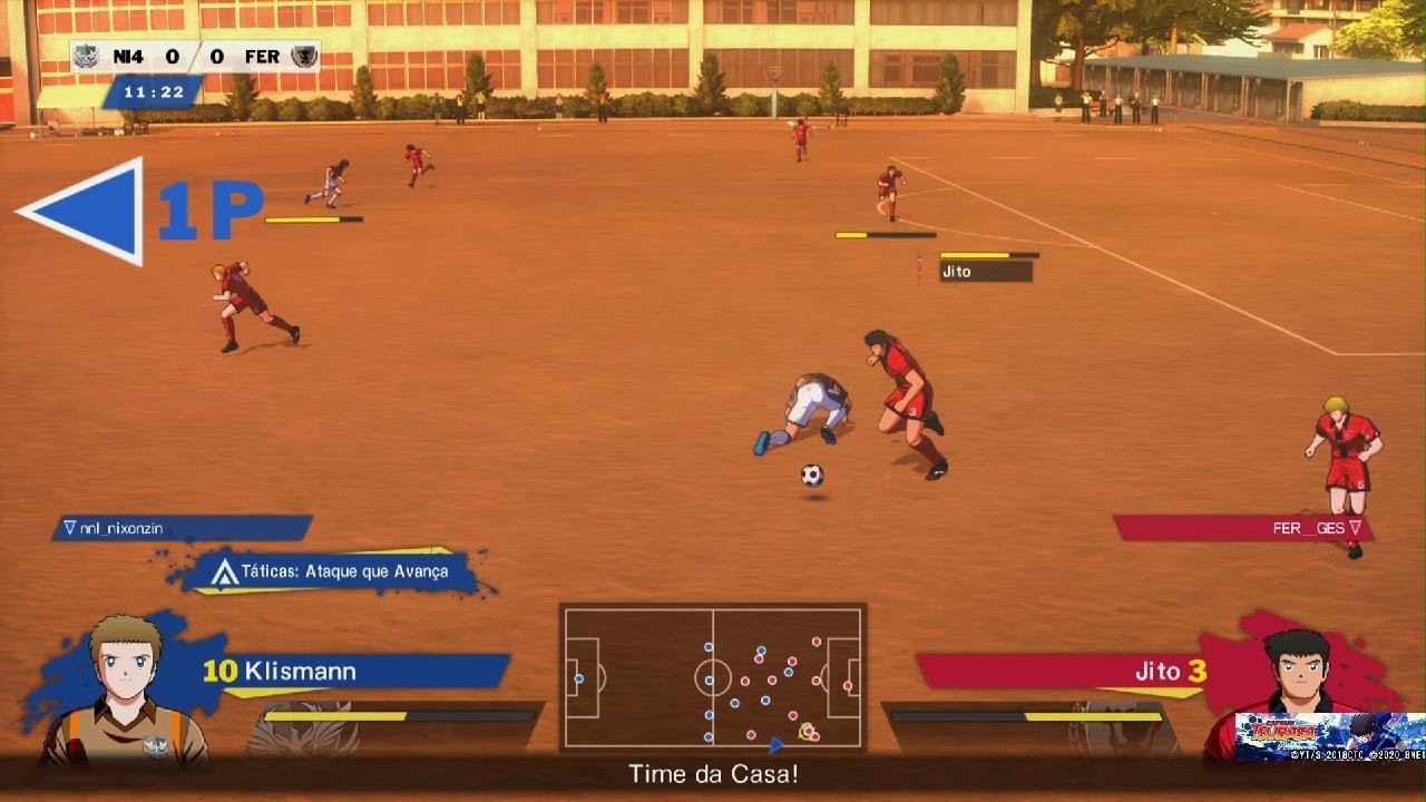 Capitão Tsubasa #124 Nikolas FC X Ferges (Gol no Último Minuto) - YouTube