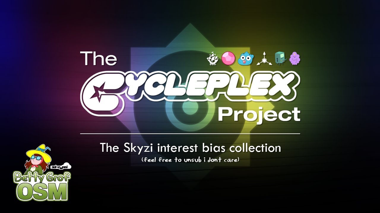 The Cycleplex Project - The Skyzi interest bias collection - YouTube