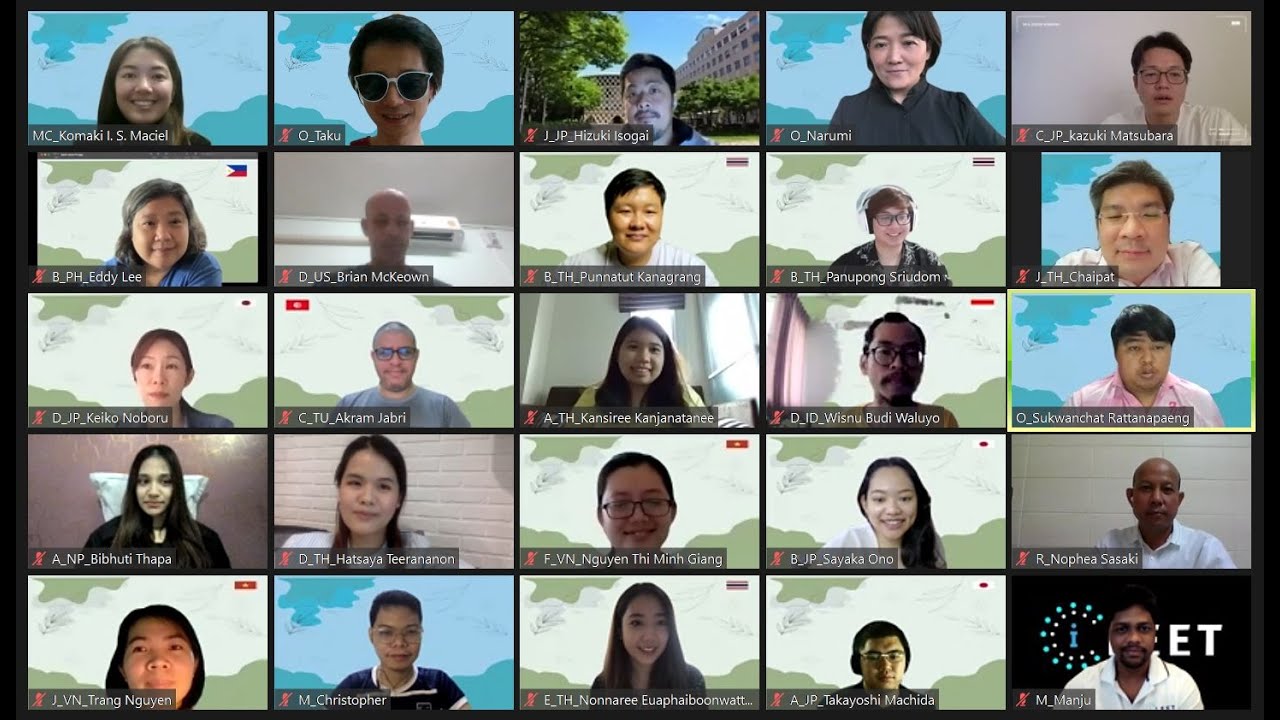 Toyota Foundation Workshop 31st Oct. 2021 - YouTube