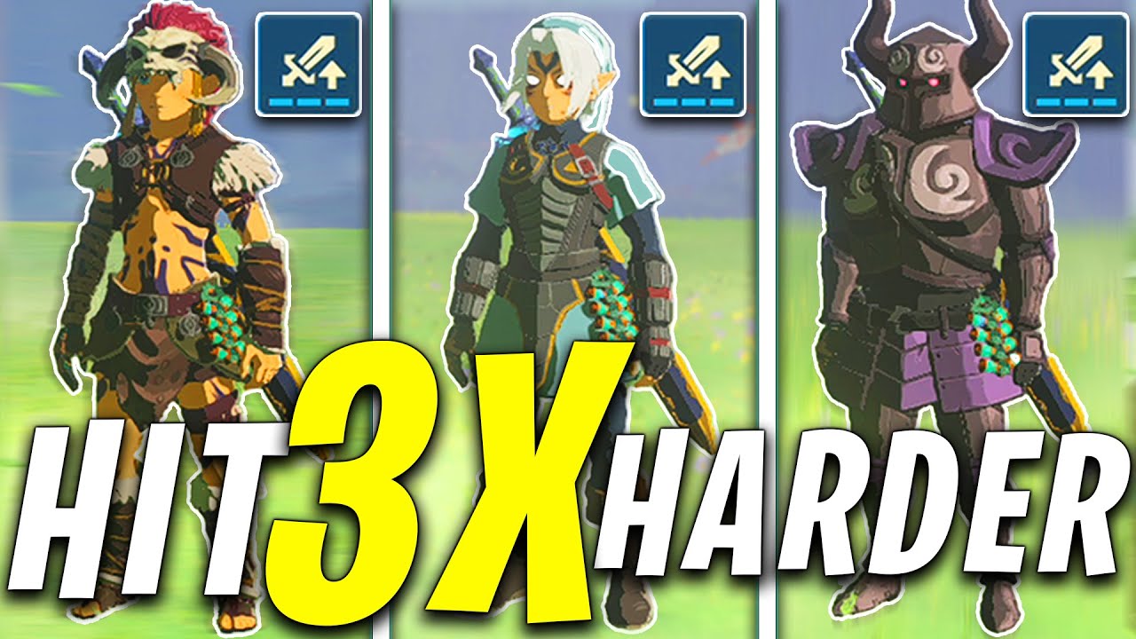 3 OP Armor Sets you MUST have in ToTK! Most POWERFUL Armor Sets in ...