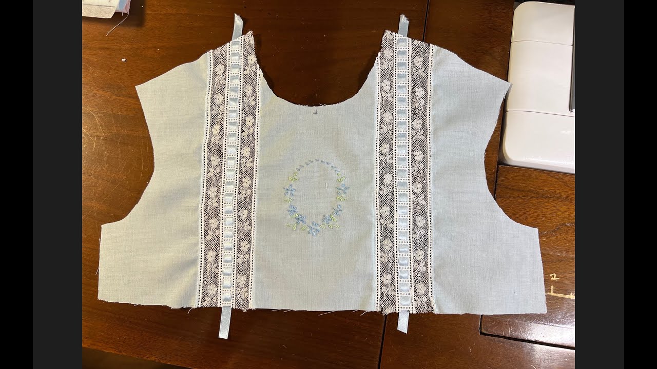 Project 1 Video 4 Chery Williams heirloom pattern "Baby Bubbles" - YouTube