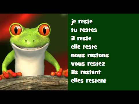 Conjugaison musicale # Indicatif Présent # Verbe = rester - YouTube