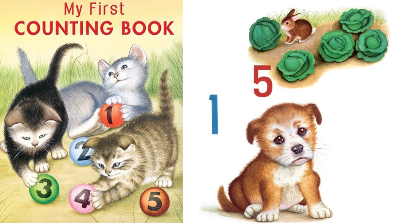 Read Aloud Books For Children - 'My First Counting Book' by Lilian ...