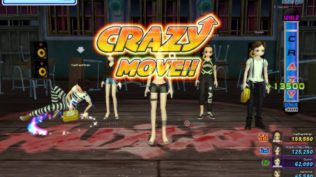 Audition Việt Nam: Crazy 4k - Dangerously 150bpm - YouTube