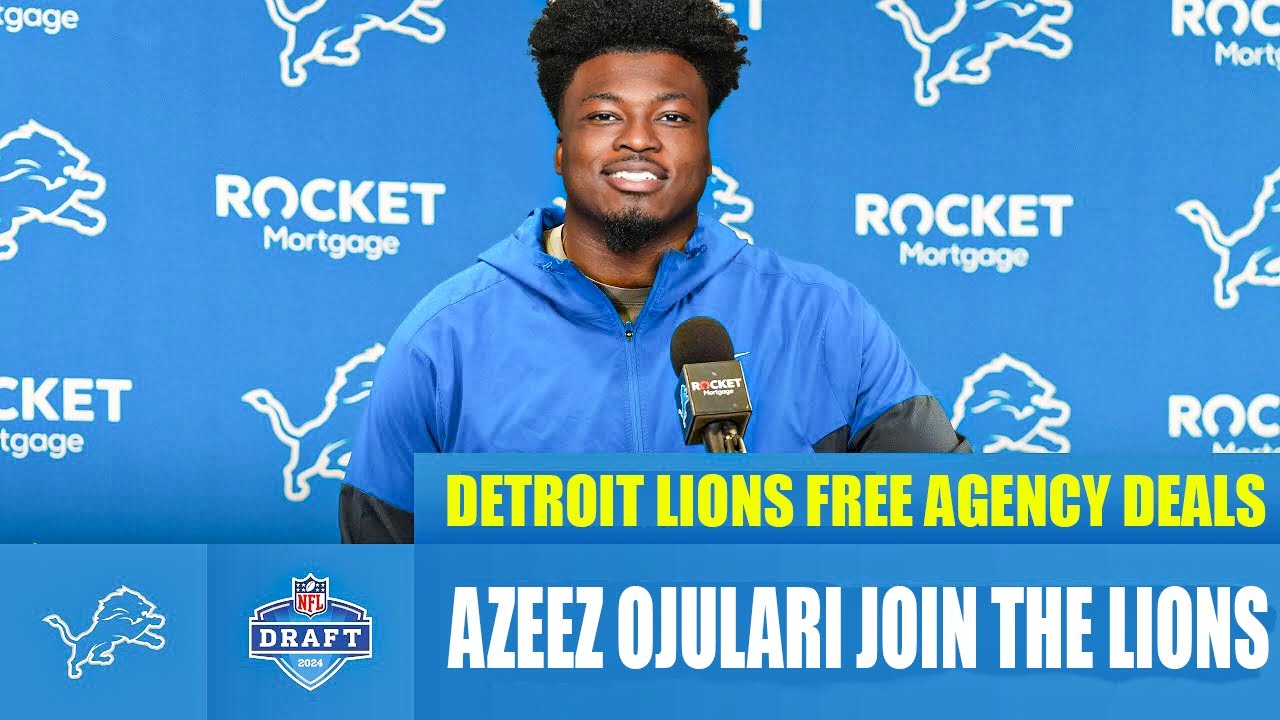 Lions Free Agency Breakthrough: Azeez Ojulari Join Detroit Lions ...