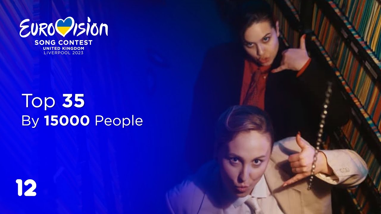 Eurovision 2023: Top 35 By 15.000 People - YouTube