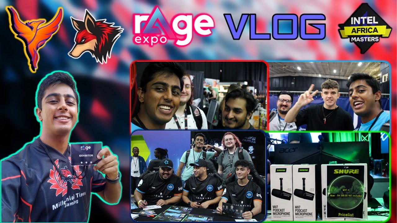 MY FIRST EVER GAMING CONVENTION! (2022 rAge Expo VLOG, Gallagher ...
