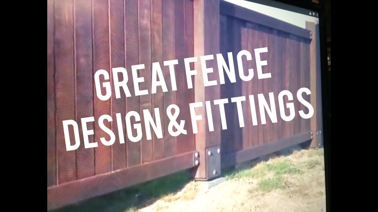 Wood Fence Designs Styles Installation Ideas Custom Post Bases Saddles ...