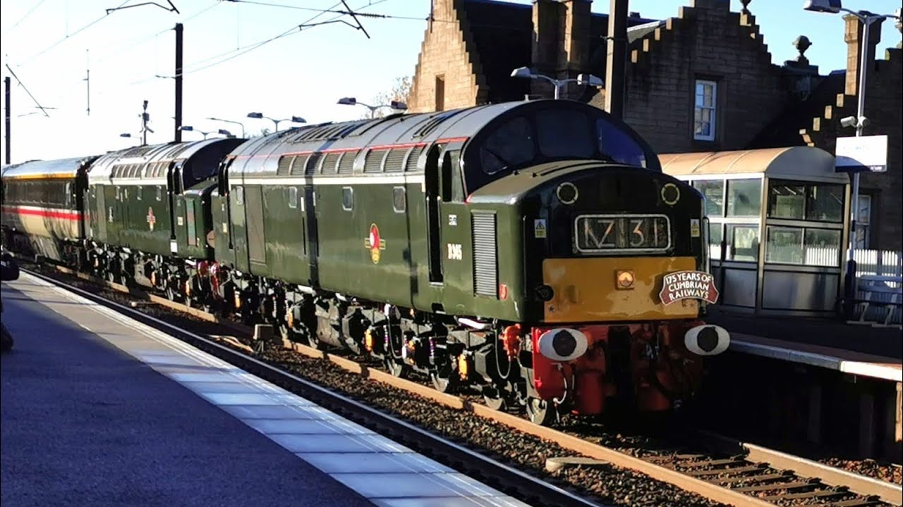 Double headed Class 40s in Scotland! - YouTube