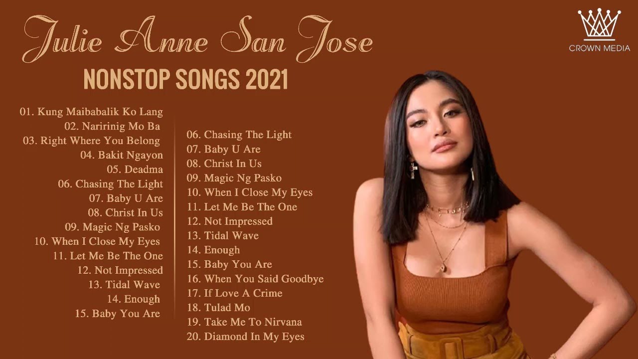 Julie Anne San Jose Greatest Hits 2021 - Best Songs Of Julie Anne San ...
