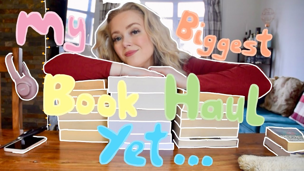 Massive book haul | 20+ books…📦📚 - YouTube