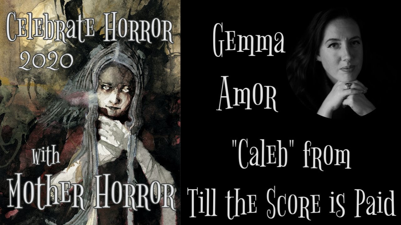 Gemma Amor Celebrating Horror 2020 Reading CALEB - YouTube
