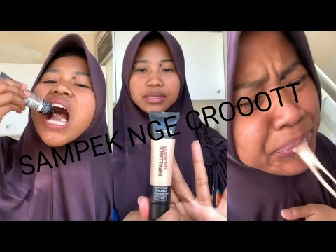 Ratu Kuman Helen Junet Review Foundation Orang Miskin 🤯🤮 - YouTube