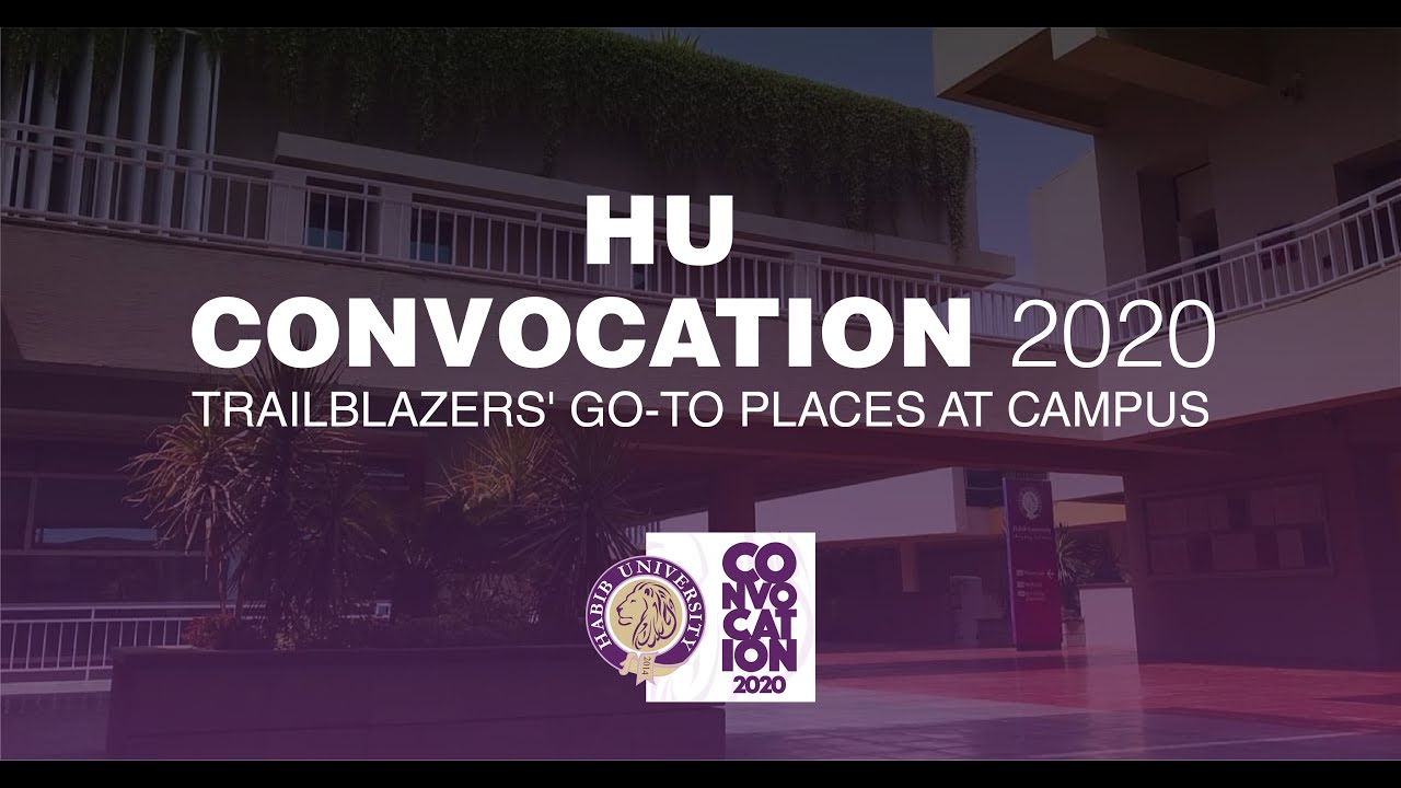 HU Convocation 2020: Trailblazers' favorite campus spaces - YouTube