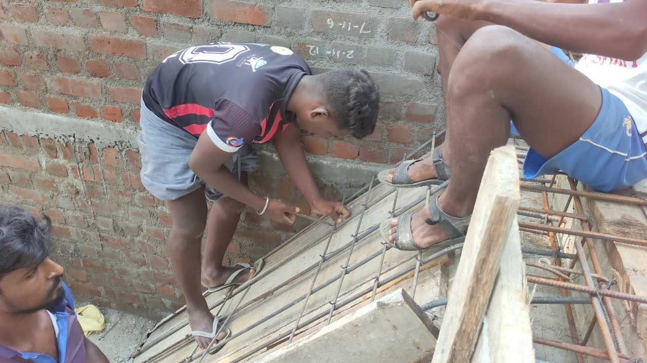 Amazing Technical Staircase Centring work _ staircase Iron rod ...