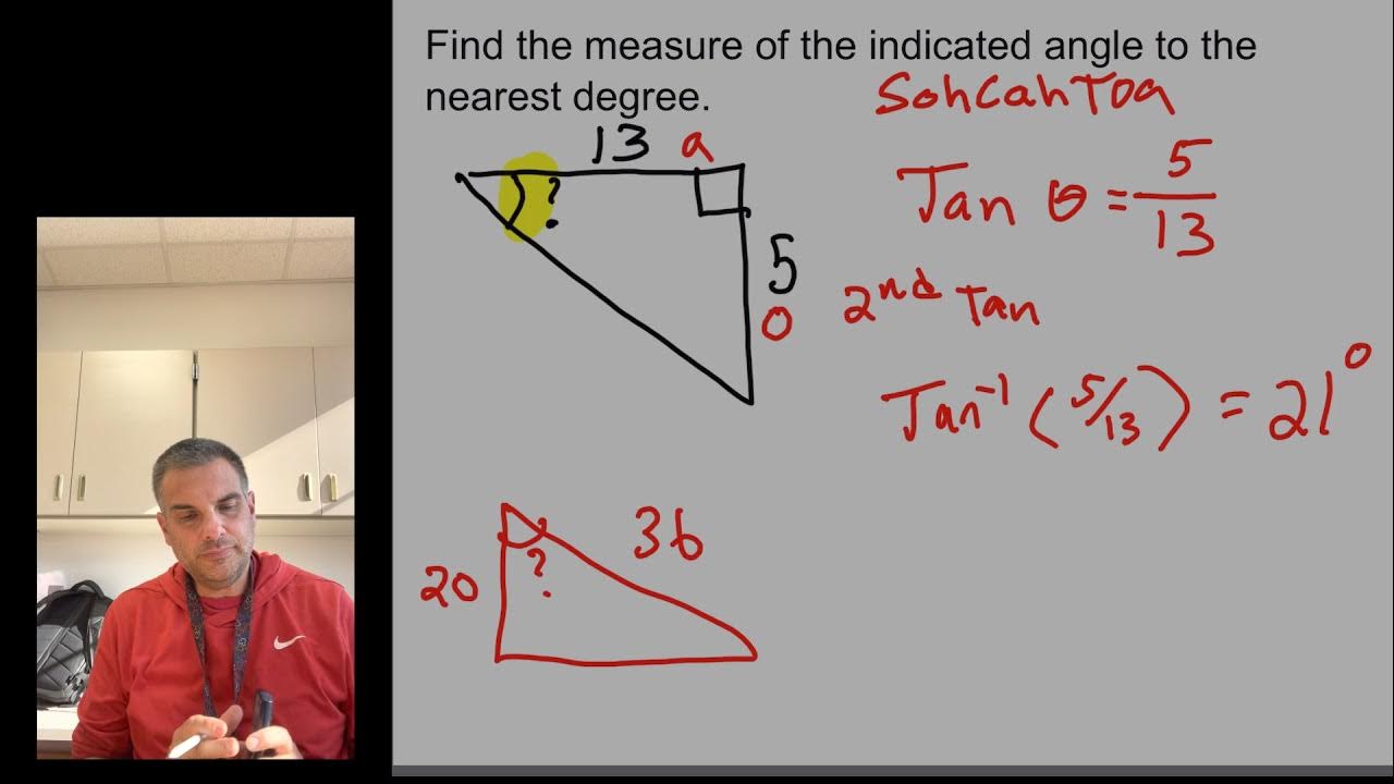 Measure of Indicated angle - YouTube