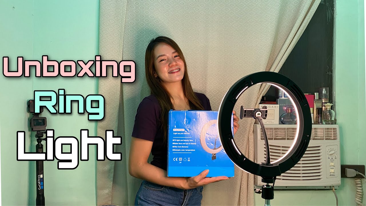 AFFORDABLE 26cm LED RING LIGHT FROM SHOPPEE | RING LIGHT REVIEW AND ...
