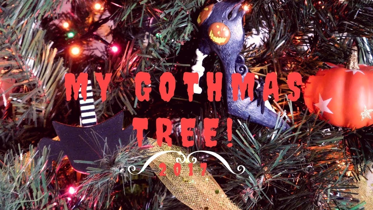 Decorating My Gothmas Tree! 🎄 - YouTube