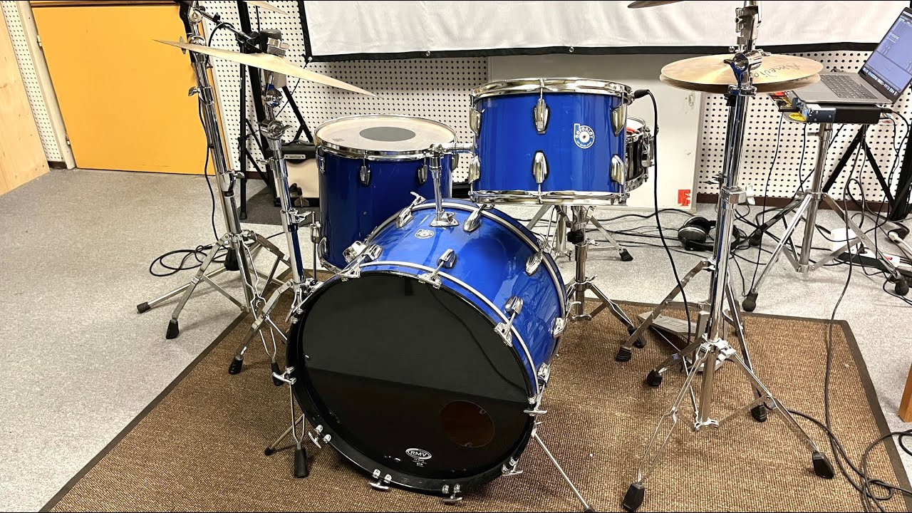 Vintage Beverley Drumset - 1969 - YouTube